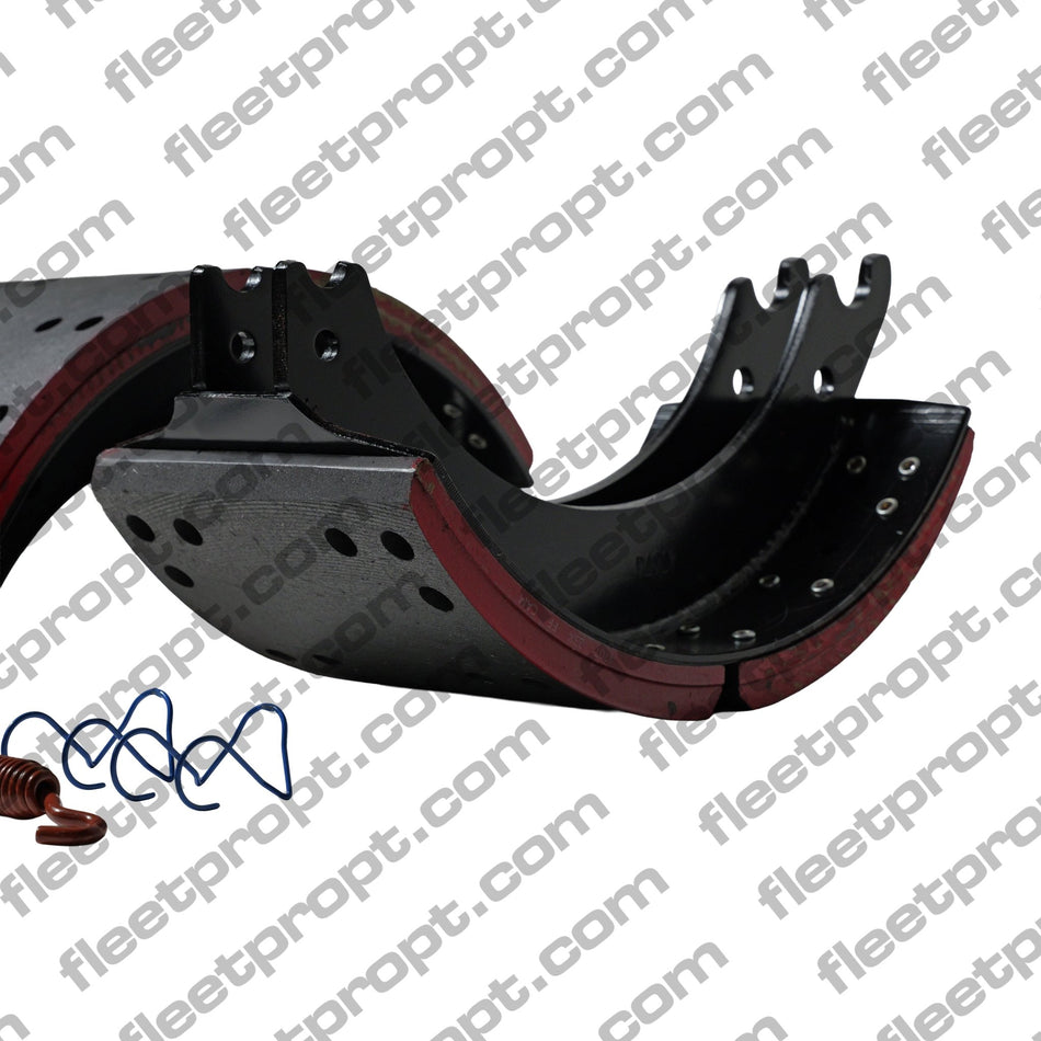 4707Q Brake Shoe Kit - 16.5" x 7" Q-Plus with Hardware – FLEETPRO PARTS ...