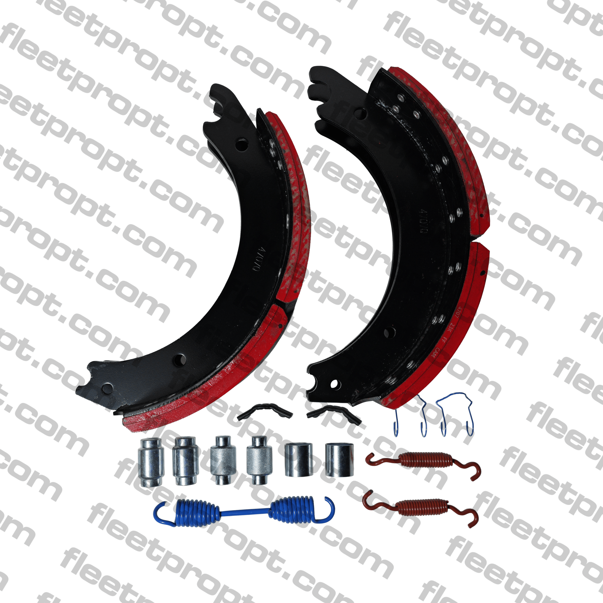 4707Q Brake Shoe Kit - 16.5" x 7" Q-Plus with Hardware – FLEETPRO PARTS ...