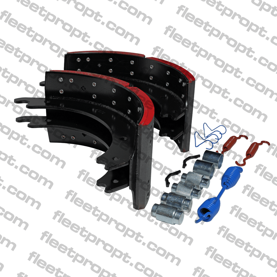 4707Q Brake Shoe Kit - 16.5" x 7" Q-Plus with Hardware – FLEETPRO PARTS ...